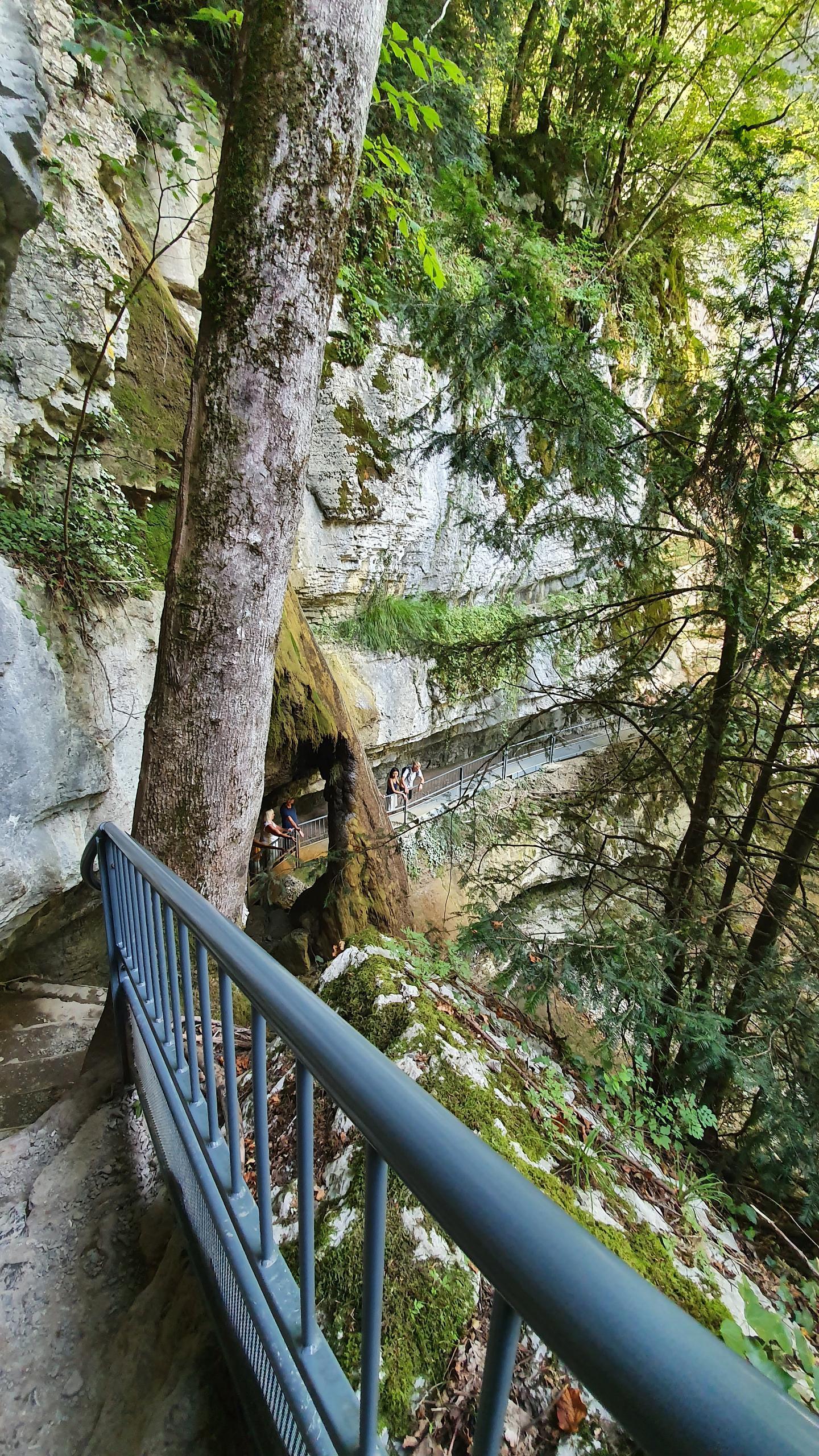 Cascades d'Angon - Plan de la rando : carte, distance et temps