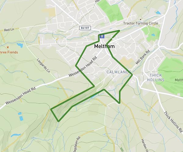 Holmfirth: Best Runs, Hikes, Trails and Bike Routes | MapPlanner ...